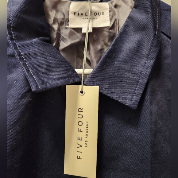 Five Four | Jackets & Coats | Mens Large Five Four Abberton Navy ...